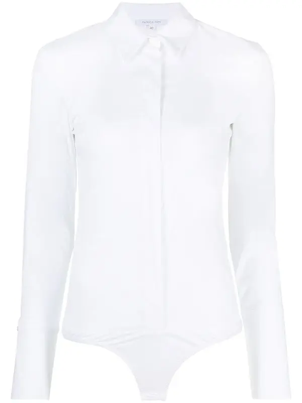 Patrizia Pepe Poplin Shirt Body