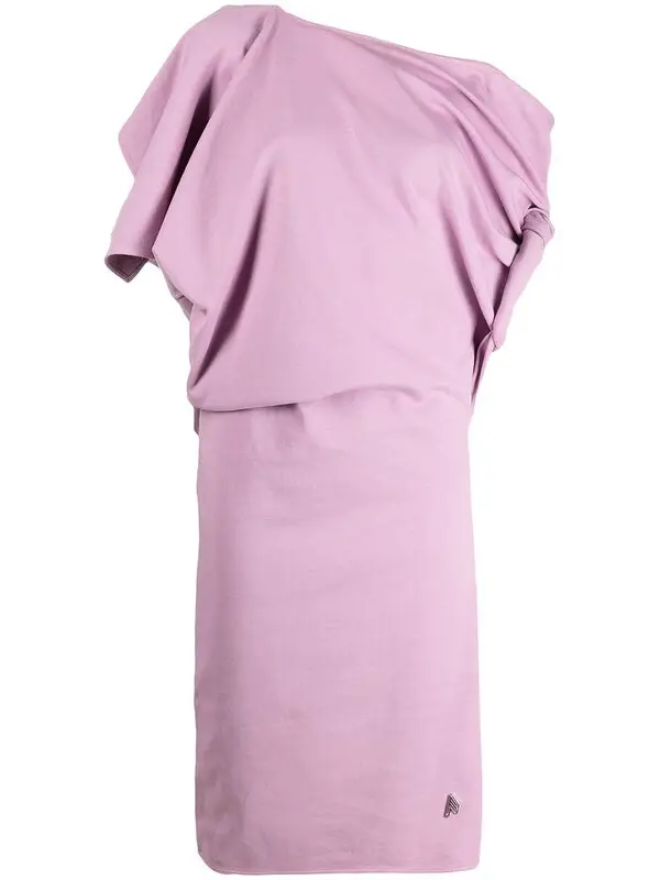 Attico Off-shoulder Midi Dress