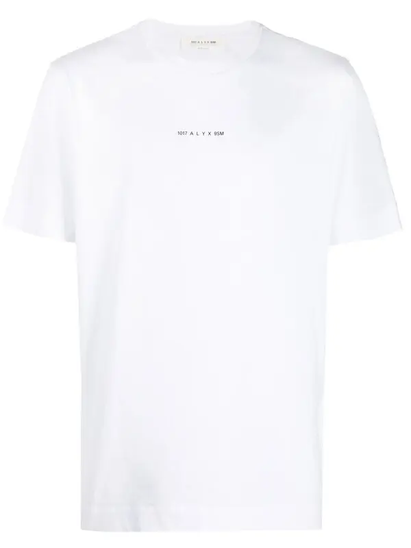 1017 Alyx 9sm Text-print T-shirt - White