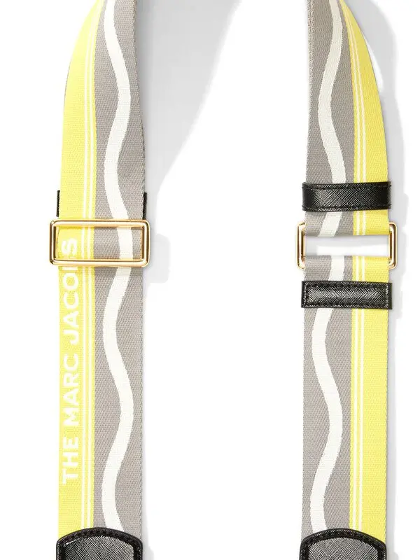 Marc Jacobs Wavy Logo Webbing Strap