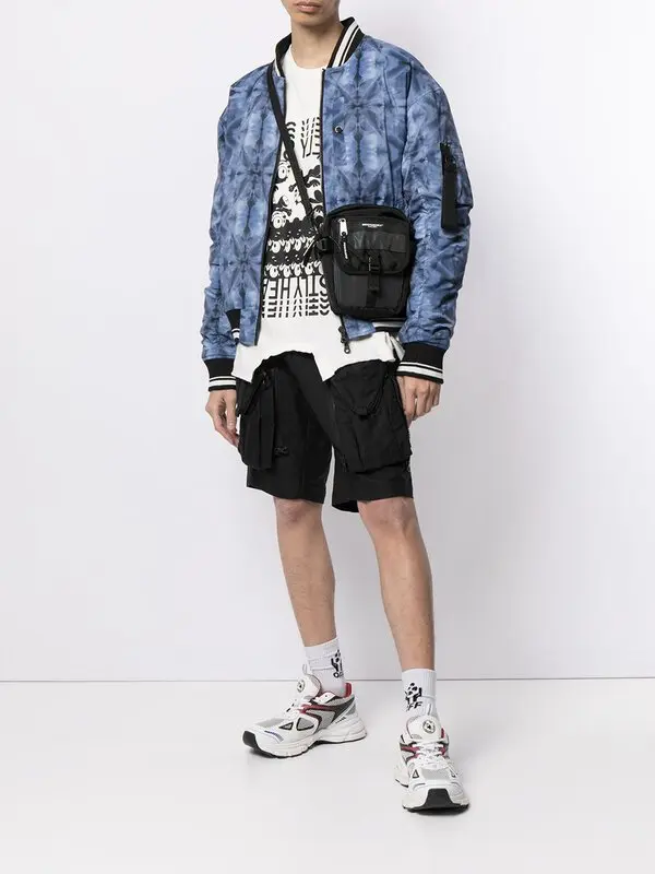 MOSTLY HEARD RARELY SEEN Kaleidoscope Tie-dye Bomber Jacket
