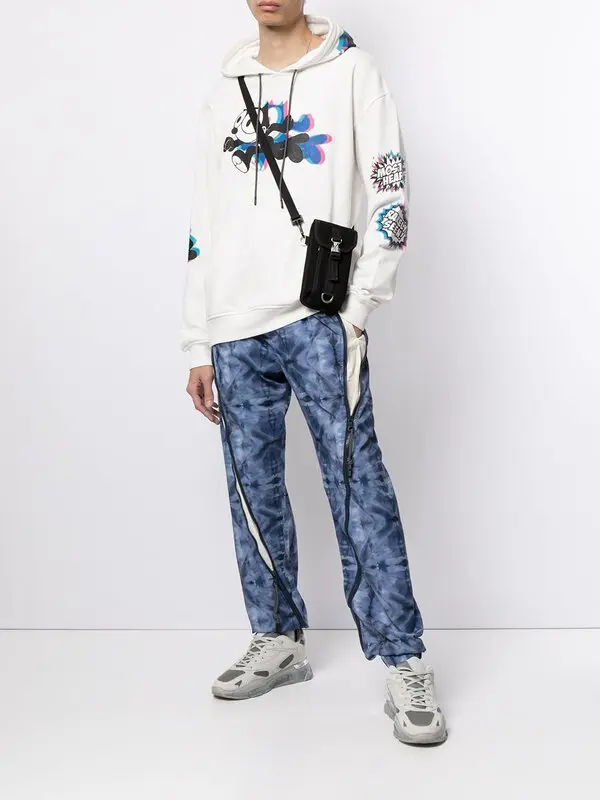 MOSTLY HEARD RARELY SEEN Kaleidoscope Zipped Jogging Trousers