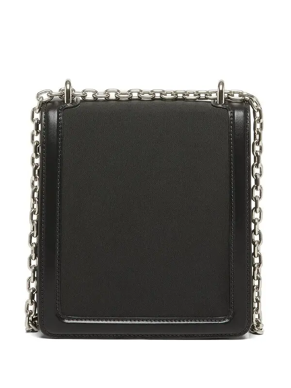 Prada Jacquard Logo Shoulder Bag