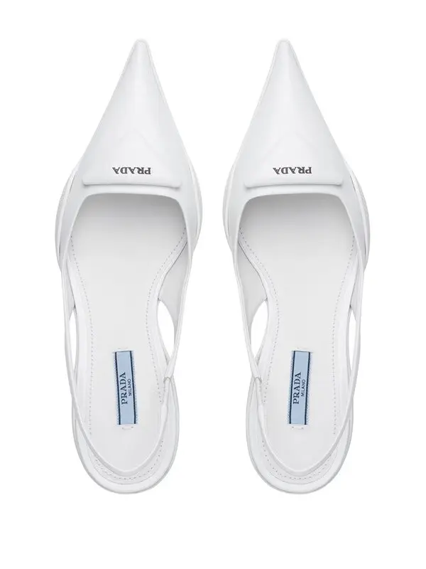 Prada Pointed Slingback Pumps