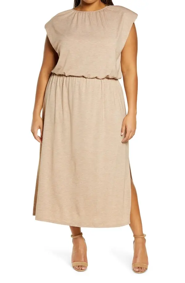 knee length dresses for ladies Maria Luisa Button Down Midi Dress (Sale) – ELF