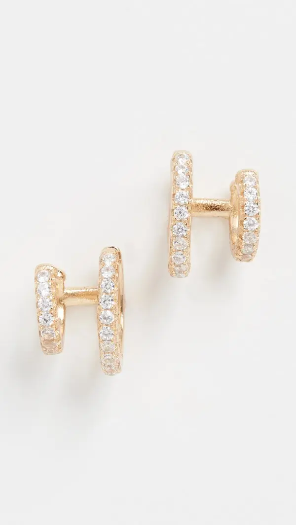Shashi Katerina Double Earrings