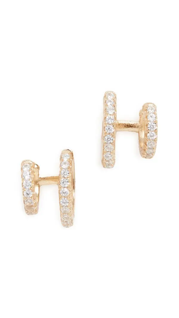 Shashi Katerina Double Earrings