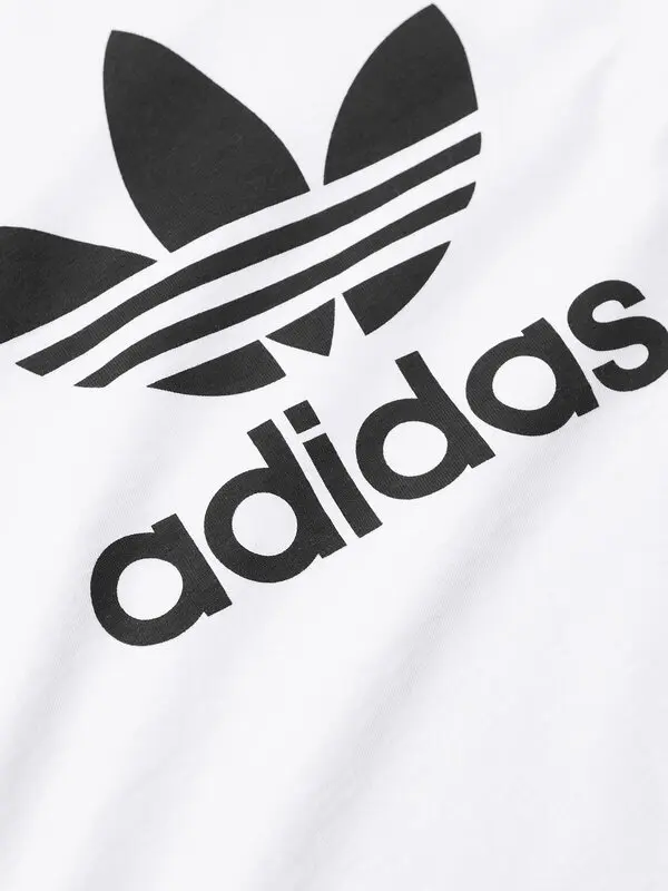 Adidas Originals By Alexander Wang Logo-print Cotton-jersey T-shirt