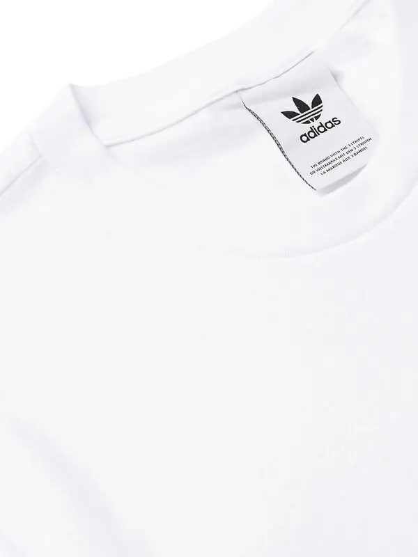 Adidas Originals By Alexander Wang Logo-print Cotton-jersey T-shirt