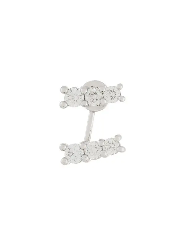 ALINKA 18kt White Gold Lara Diamond Earring - Silver