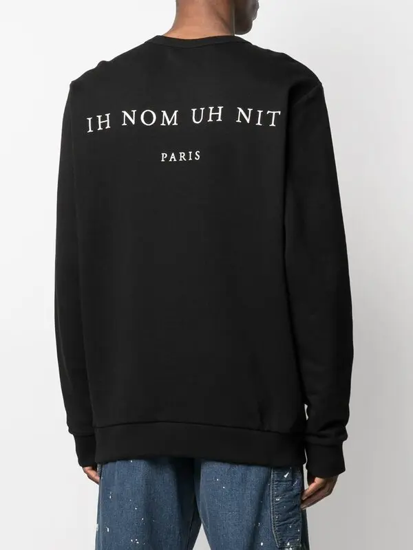 IH NOM UH NIT Embroidered Palm Motif Sweatshirt