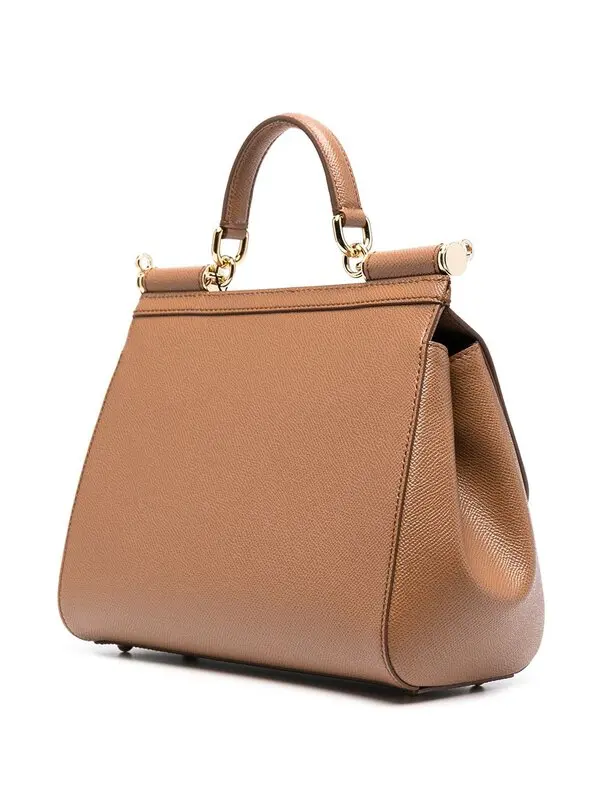 Dolce & Gabbana Large Sicily Tote - Brown