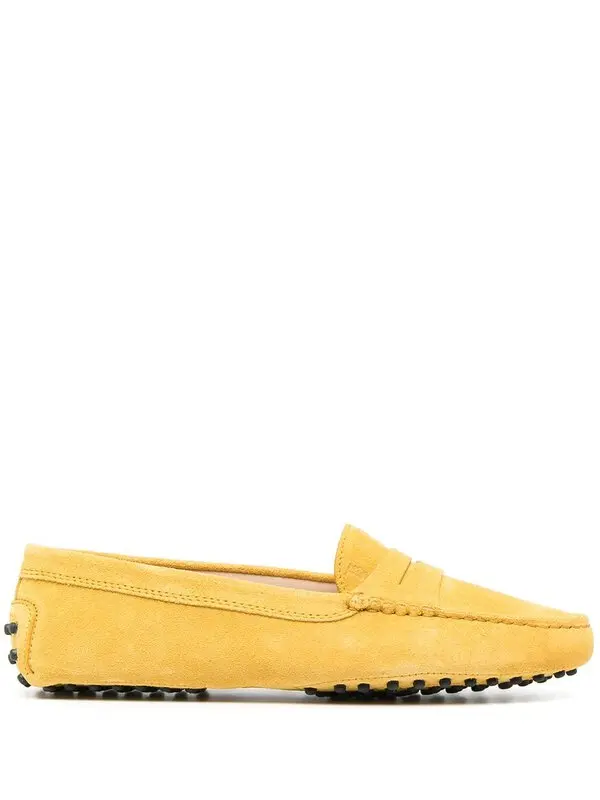 TOD'S Gommino Pebbled Loafers