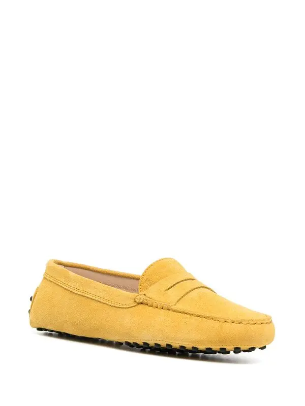 TOD'S Gommino Pebbled Loafers