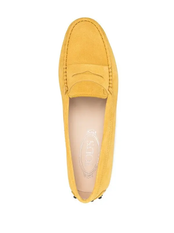 TOD'S Gommino Pebbled Loafers