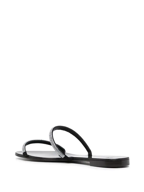 GIUSEPPE ZANOTTI Croisette Crystal-embellished Sandals