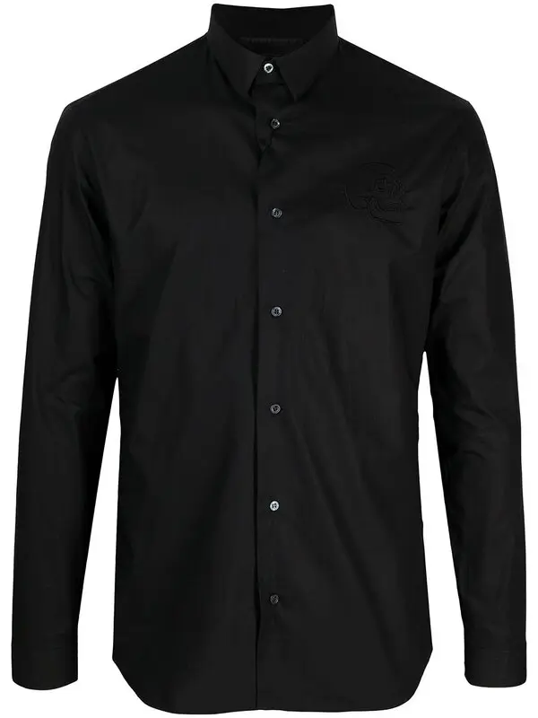 Philipp Plein Button-down Shirt - Black
