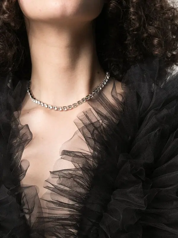 Alchemy Fashions X Lia Aram Ruffle Bodysuit - Black