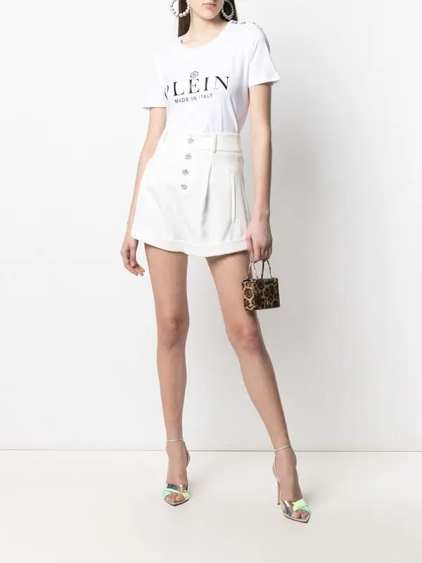 Philipp Plein Logo-print T-shirt - White