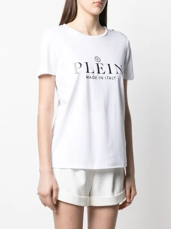 Philipp Plein Logo-print T-shirt - White