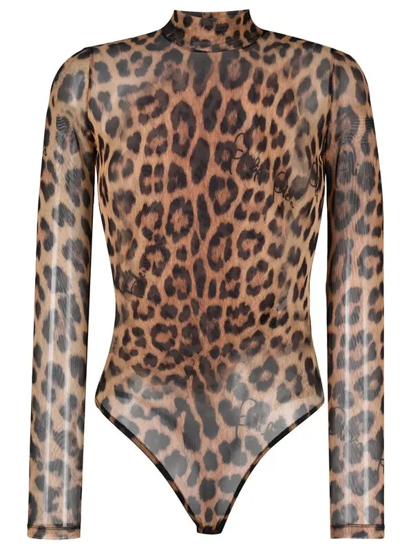 Philipp Plein Leopard Print Bodie