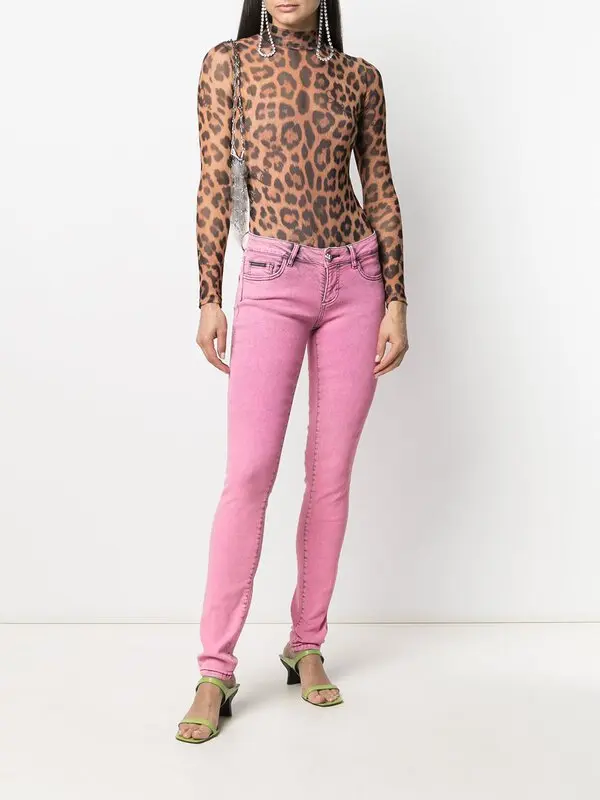Philipp Plein Leopard Print Bodie