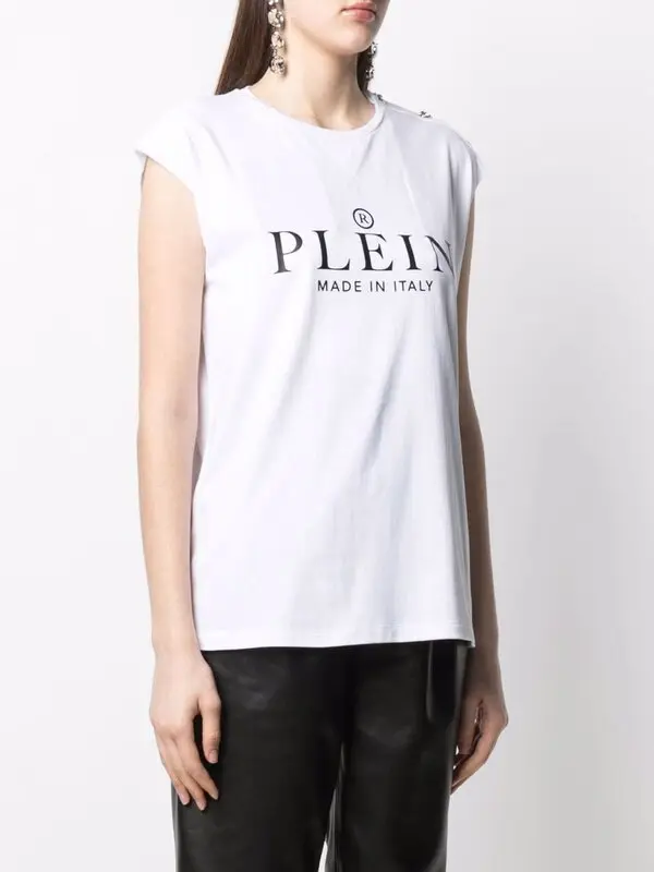 Philipp Plein Ss Logo-print T-shirt