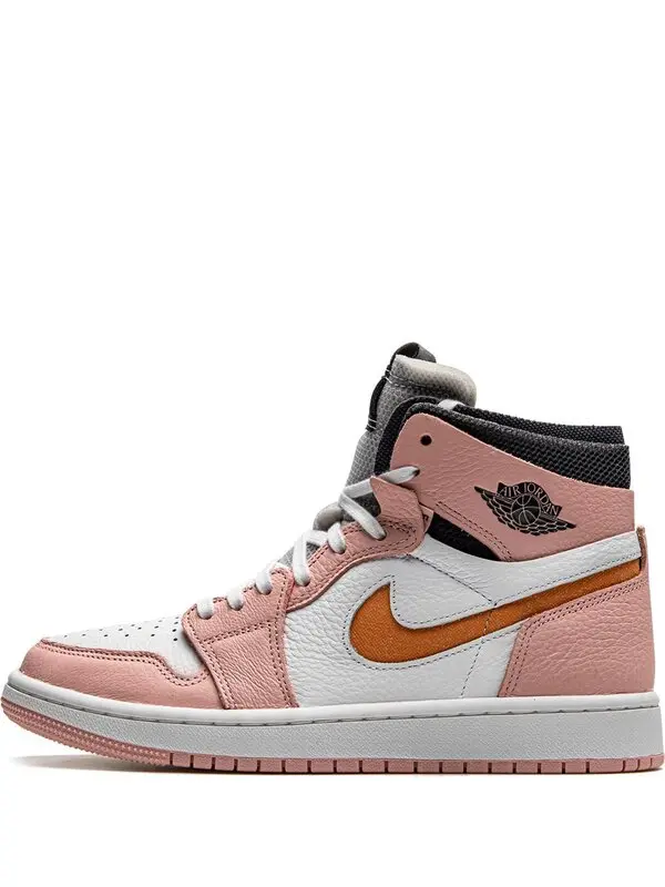 JORDAN Air 1 High Zoom Cm Glaze Sneakers - Pink