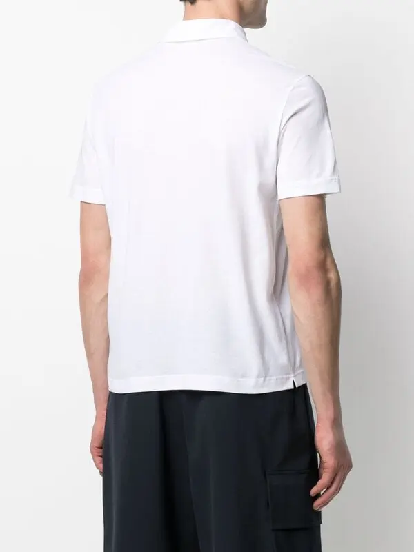 Herno Short-sleeve Polo Shirt - White