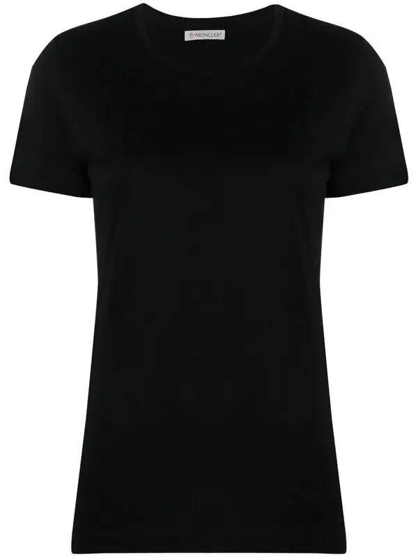 Moncler Logo-patch T-shirt - Black