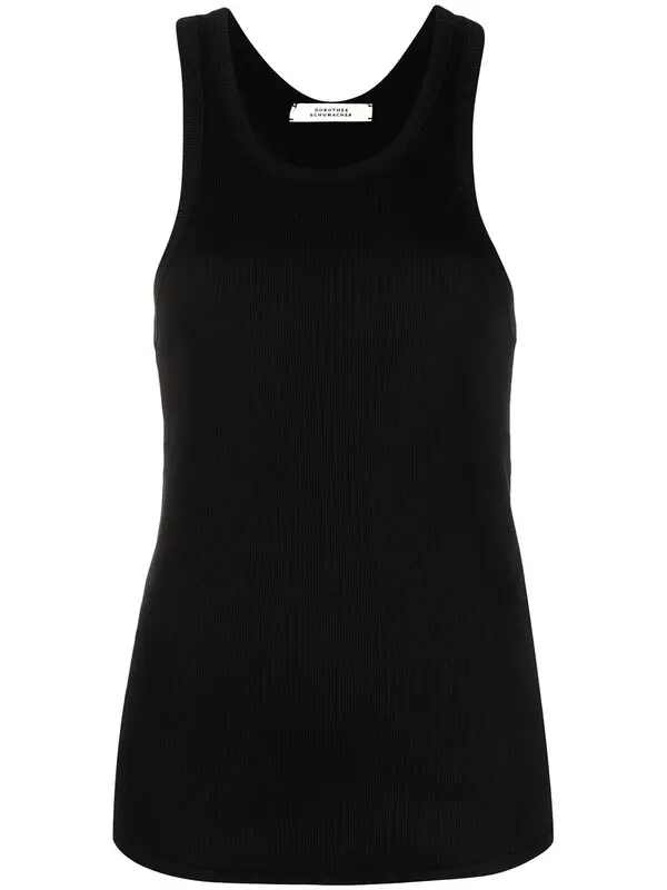 Dorothee Schumacher Ribbed Racerback Tank Top