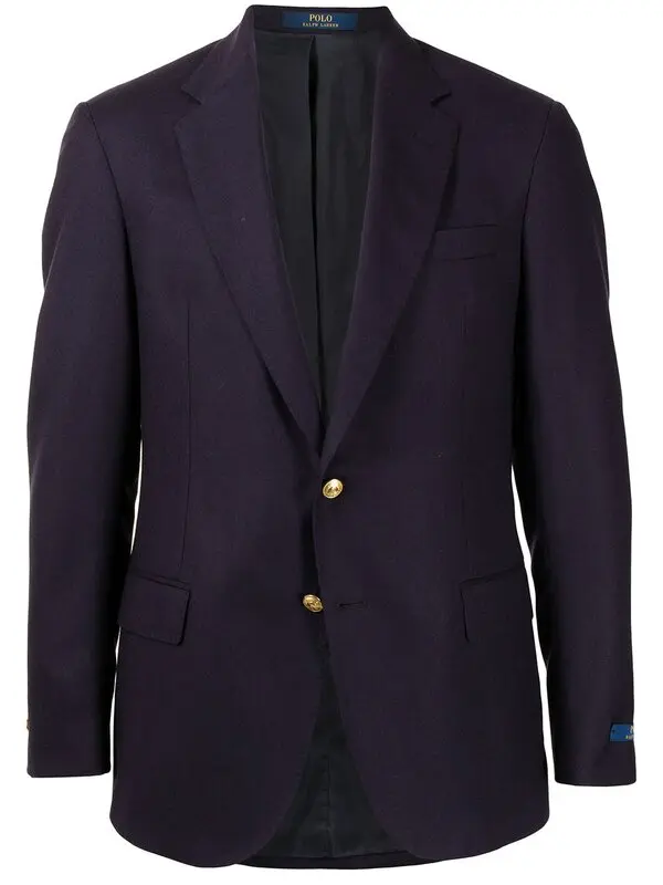 Polo Ralph Lauren Single-breasted Wool Blazer