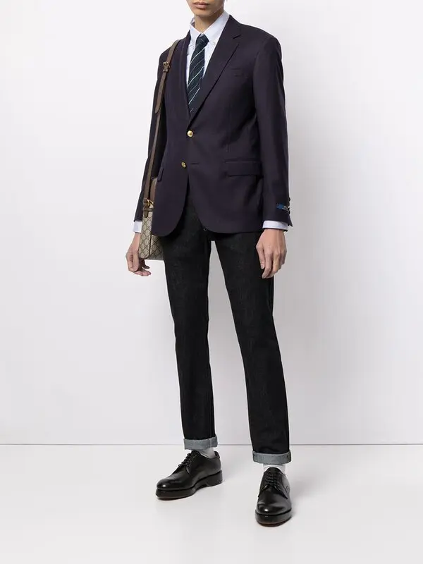 Polo Ralph Lauren Single-breasted Wool Blazer