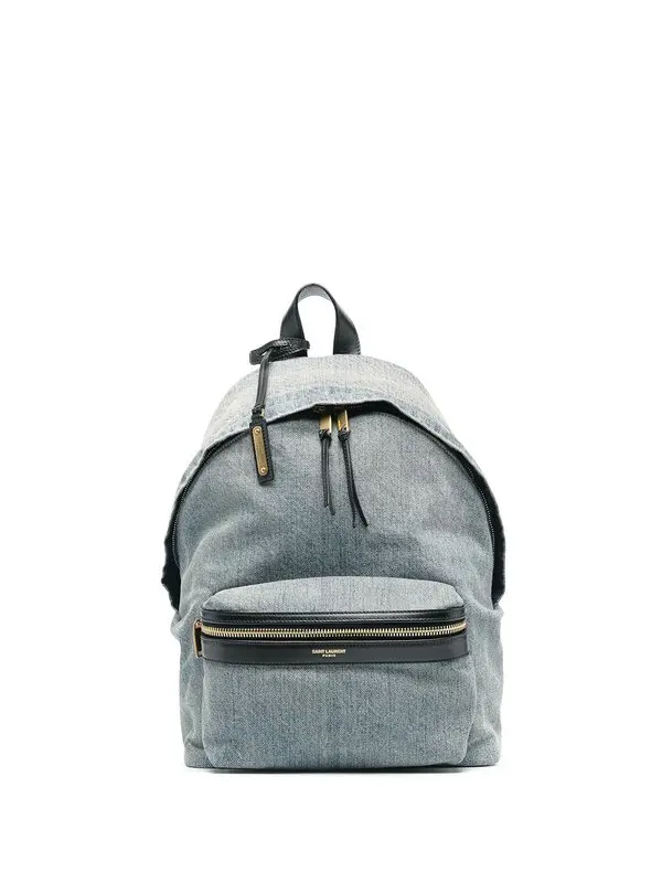 Saint Laurent City Denim Backpack