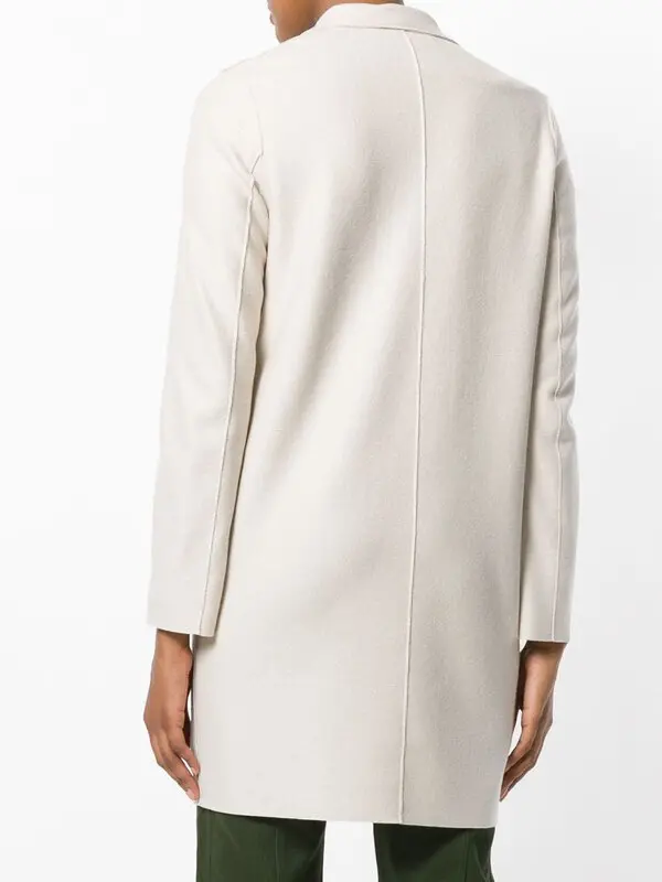 Harris Wharf London Elongated Coat - Neutrals