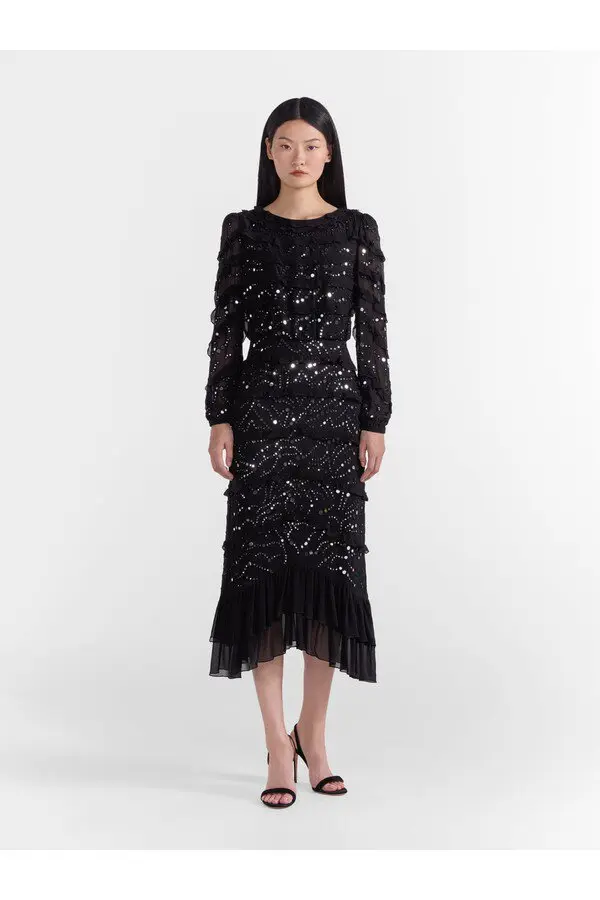 Saloni Venyx Isa D Dress