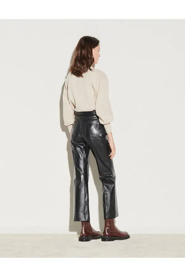 Sandro Leather Pants