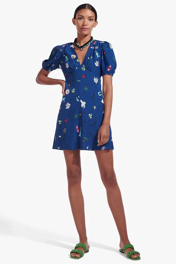 Staud Milla Mini Dress | Good Vibes Twilight