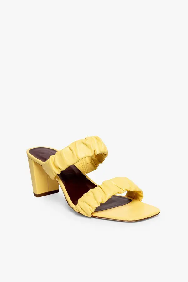 Staud Frankie Ruched Sandal | Wallflower