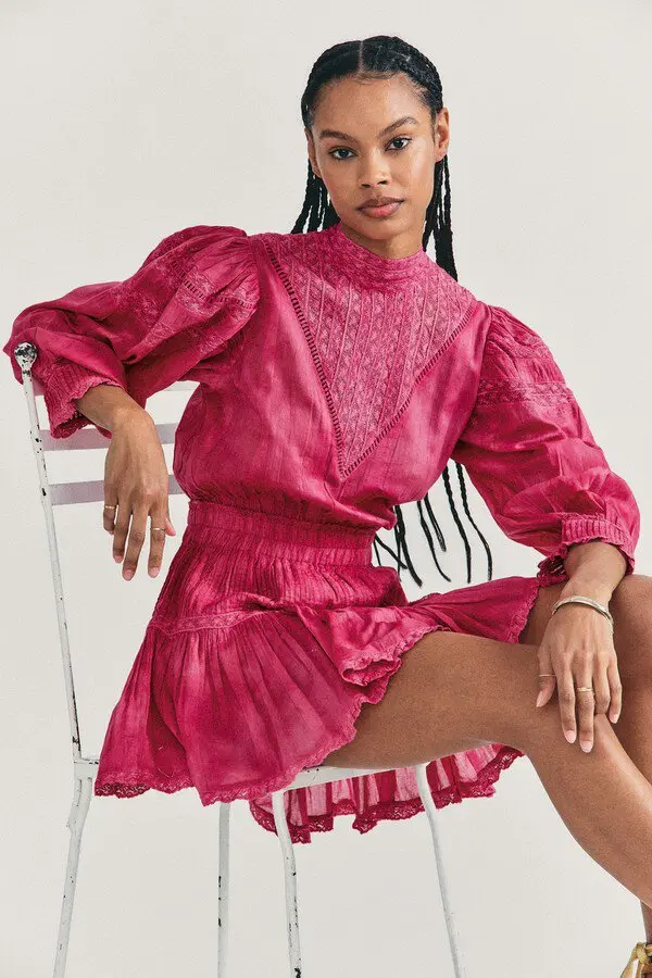 LoveShackFancy Viola Dress