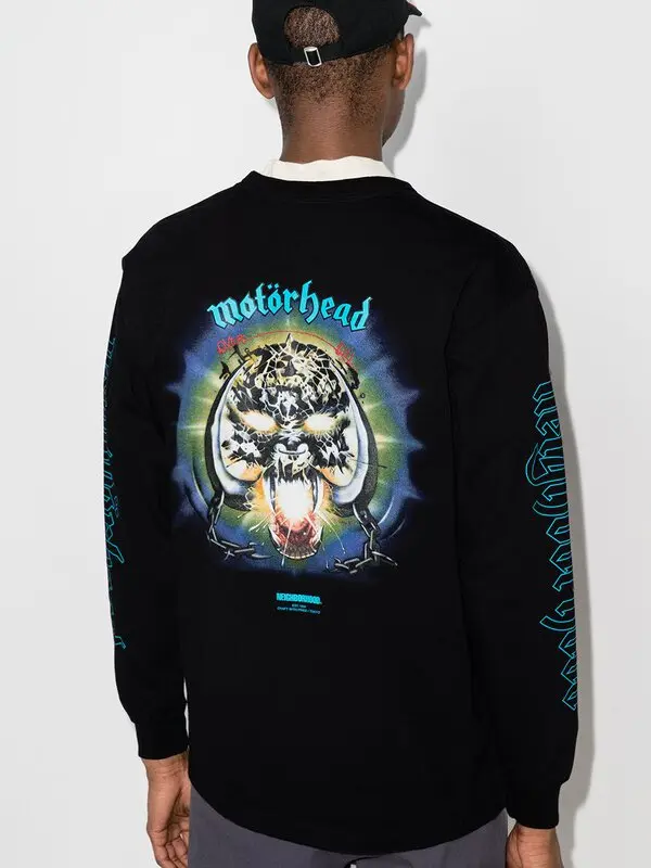 NEIGHBORHOOD X Motorhead War Pig Crew-neck Sweatshirt - Black
