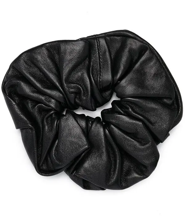 JIL SANDER Leather Hair Scrunchie