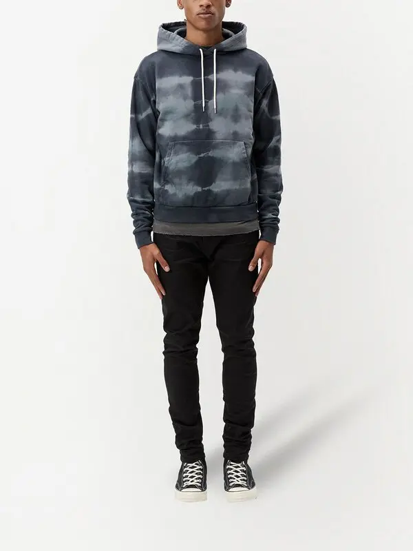 John Elliott Sequoia Tie-dye Hoodie - Black