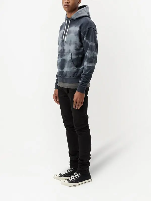 John Elliott Sequoia Tie-dye Hoodie - Black