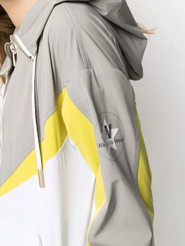 Lorena Antoniazzi Colour-block Hooded Jacket