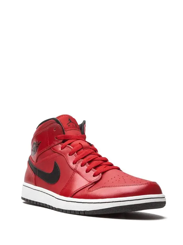 JORDAN Air 1 Retro Mid Gym Sneakers - Red