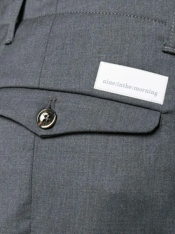 NINE:INTHE:MORNING Tapered Cropped Trousers