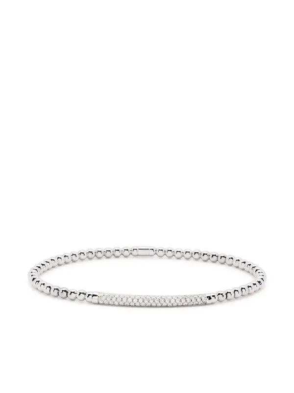 PRAGNELL 18kt White Gold Diamond Bohemia Bracelet - Silver