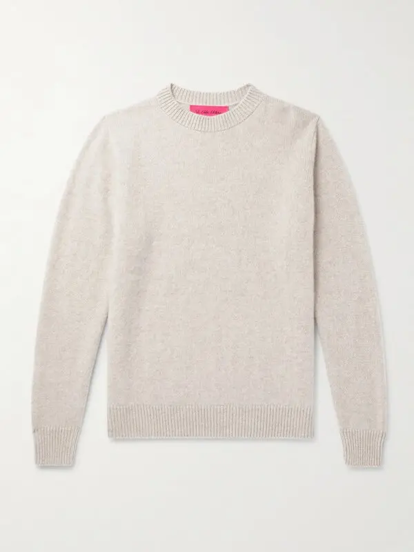 THE ELDER STATESMAN Cashmere Sweater - Neutrals