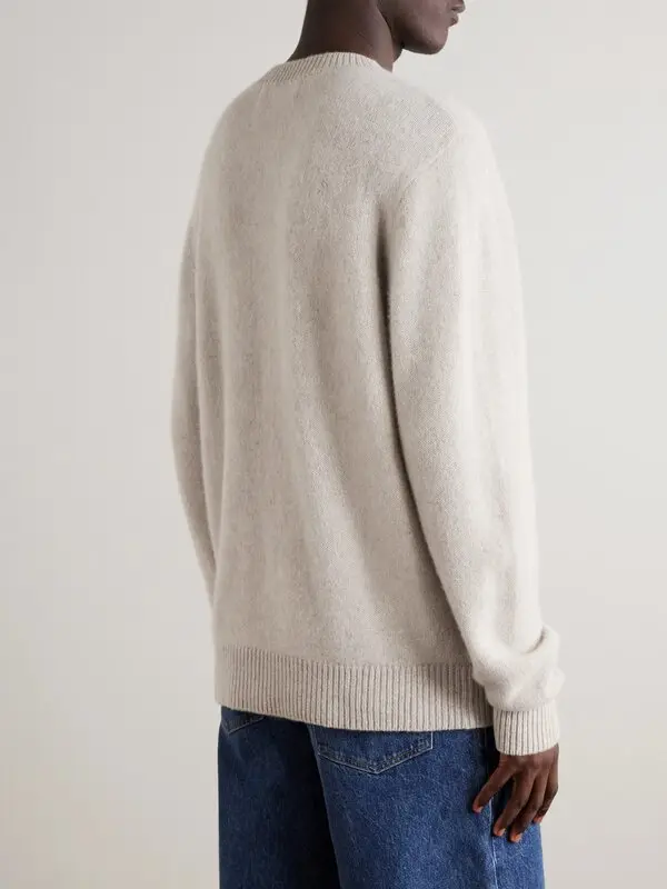 THE ELDER STATESMAN Cashmere Sweater - Neutrals